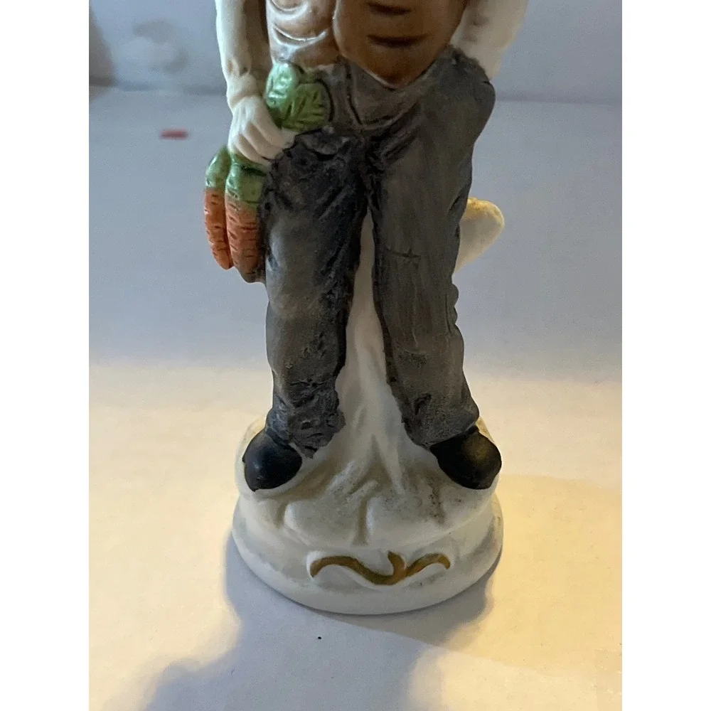 Accents | Vintage Porcelain Farmer Figurine With Carrots Rustic ...